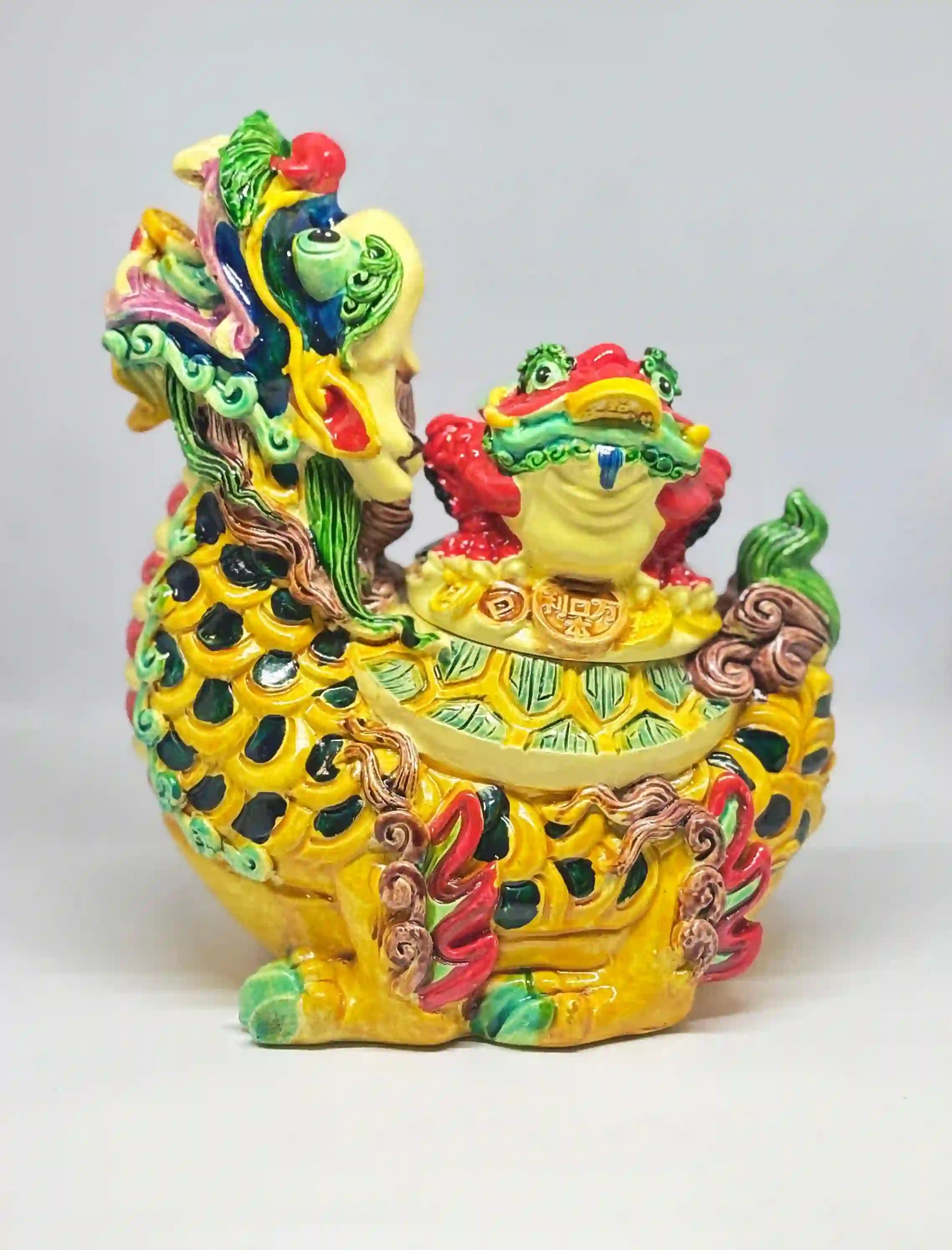 Dragon With Frog “ Feng Shui Power Symbol | Sheelaa M Bajaj – HOUSE OF ...